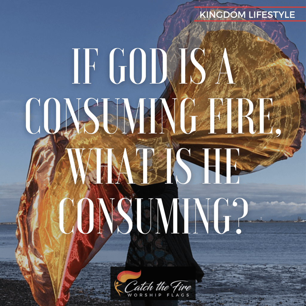 IF GOD IS A CONSUMING FIRE, WHAT IS HE CONSUMING?