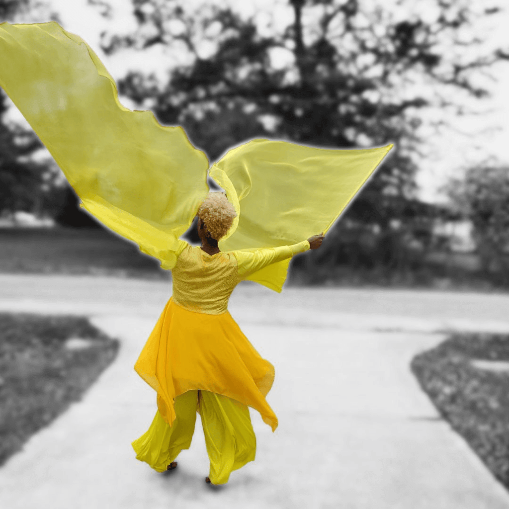 Biblical Meaning Yellow Praise & Worship Flags | Shop Yellow Flags