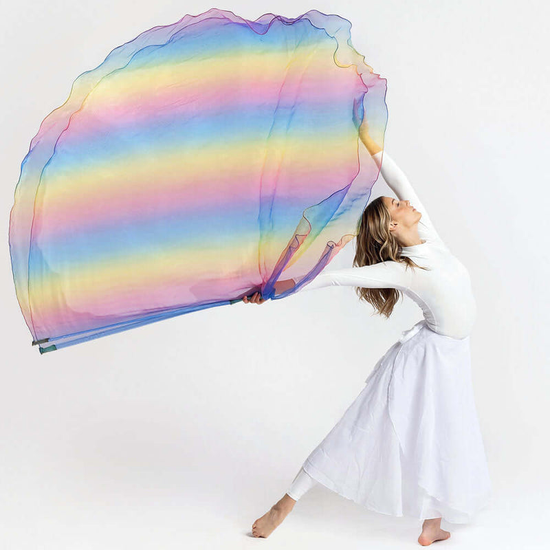Praise & Worship Dance Flags with Flexible Poles & DIY Banners