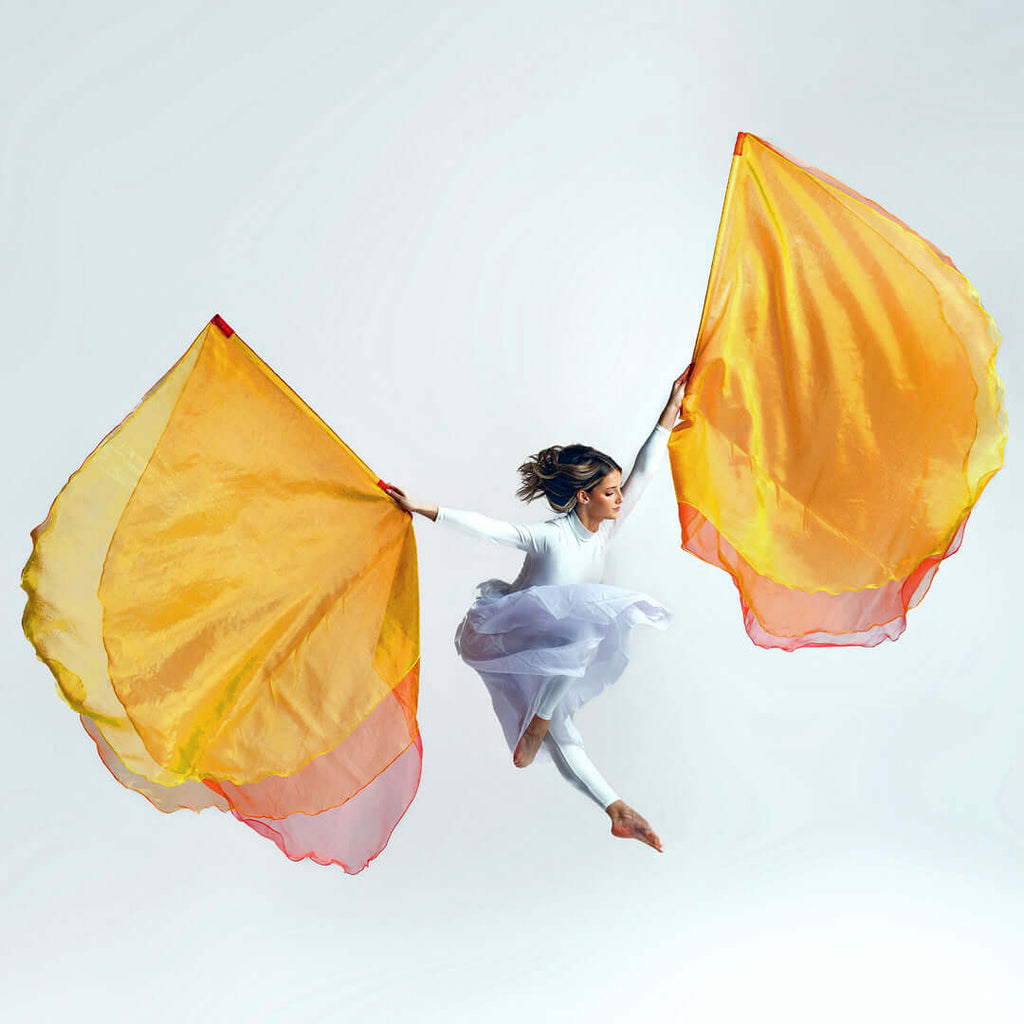 Fire Prophetic Praise & Worship Flags | Christian Dance Banners