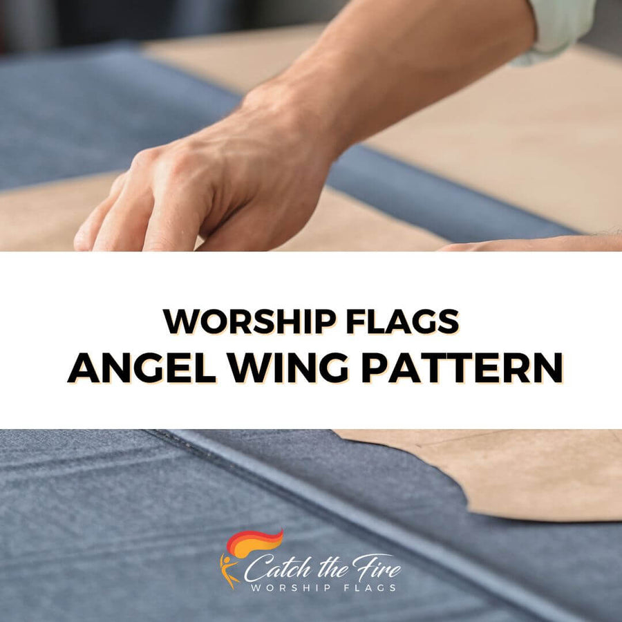 Angel-Wing Pattern | Make Your Own Prophetic Praise & Worship Flags